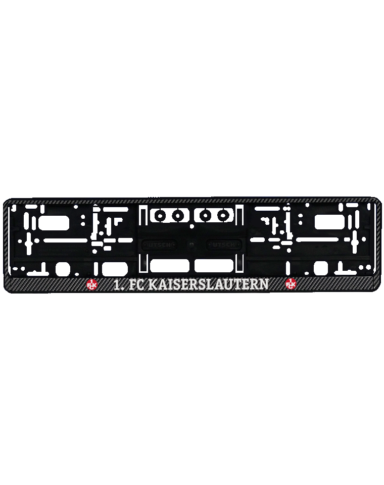 Kennzeichenrahmen Carbon | 04055