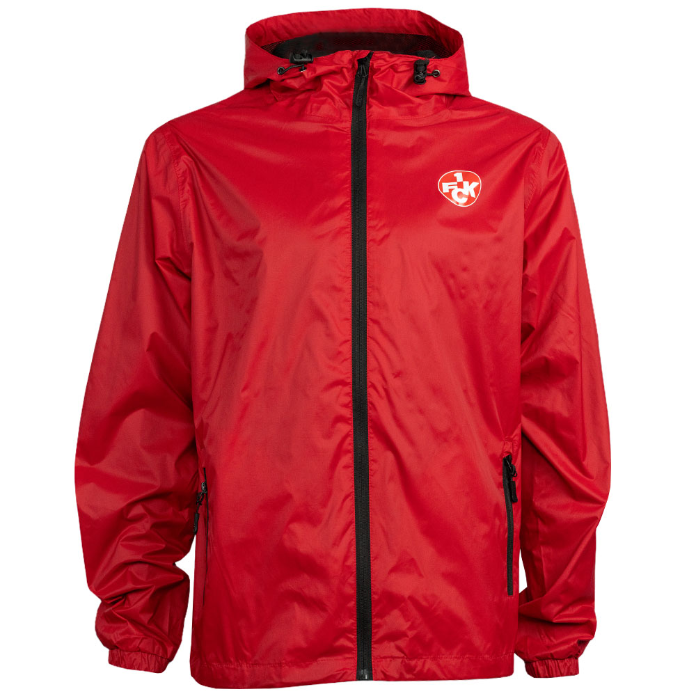 Regenjacke Logo rot L | L | 28684-L